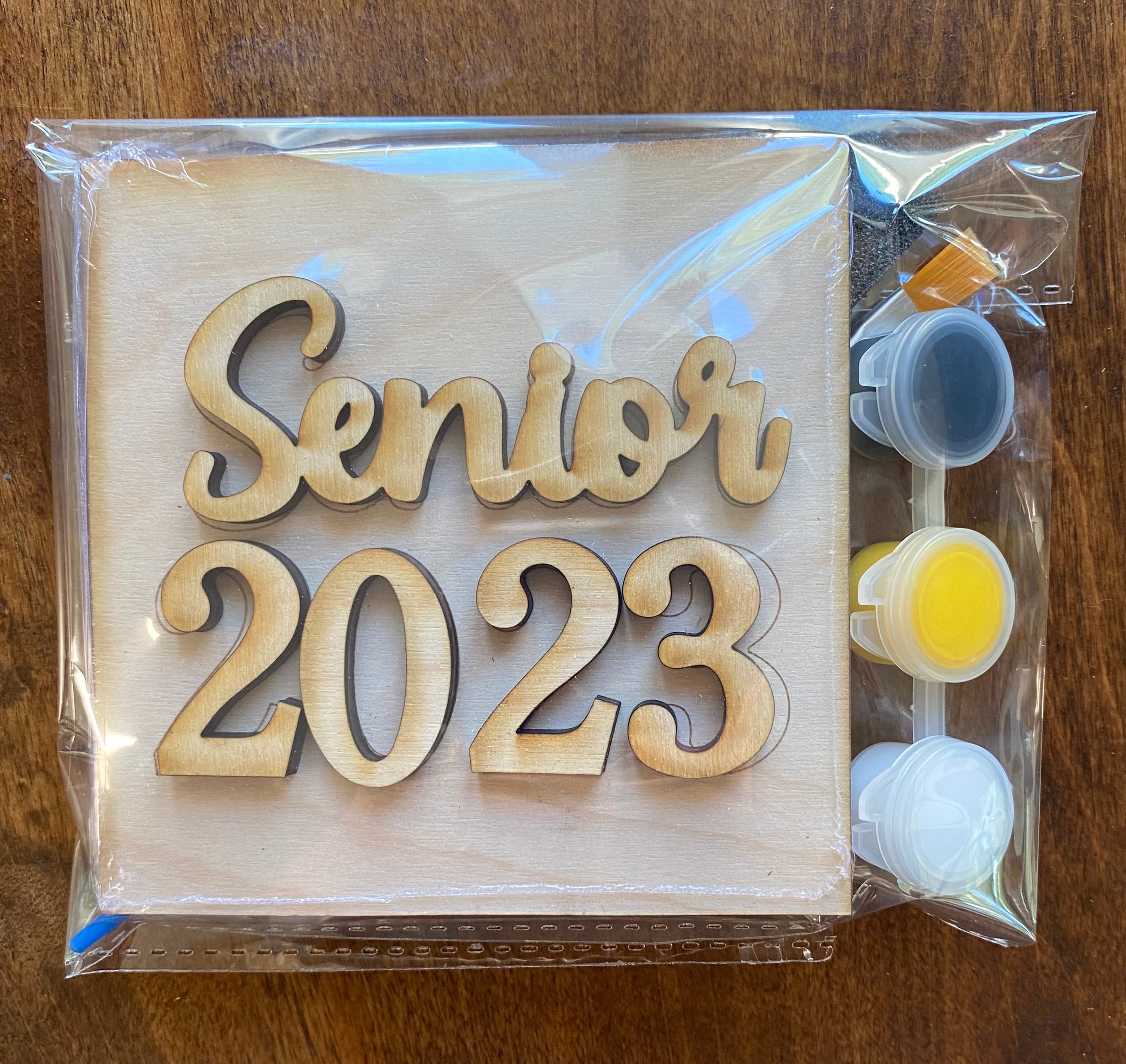 Senior 2023 Tile Insert – Mockingbird and Fox