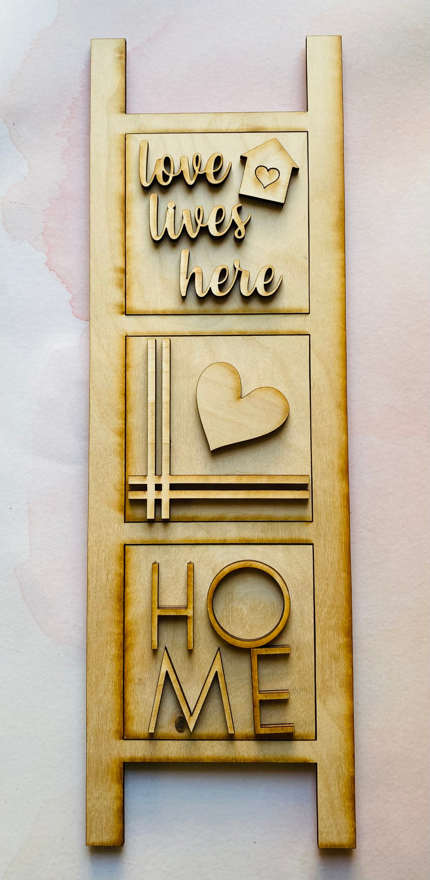 Starter Leaning Ladder Interchangeable DIY Kit--Home Version ...