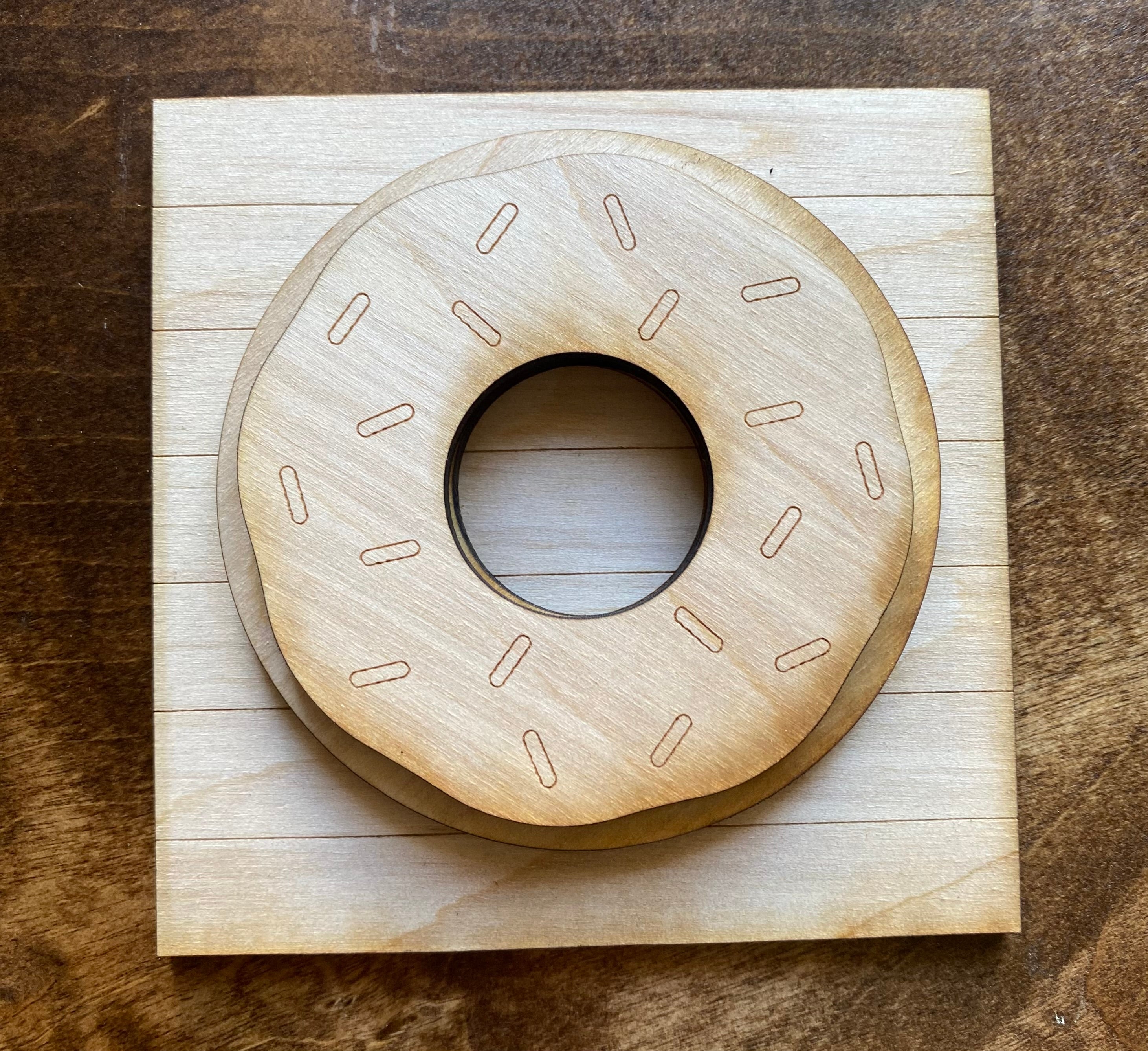 Donut Tile Insert – Mockingbird and Fox